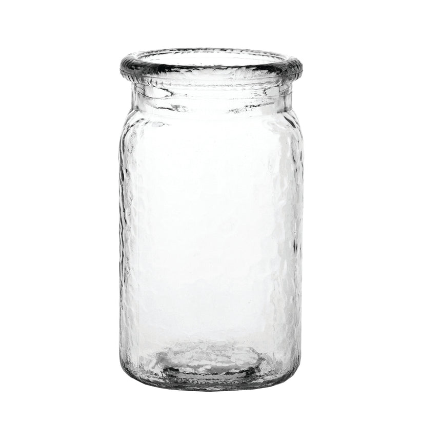 Hammered Jar Glass Vase – 46 & Spruce | by Syndicate