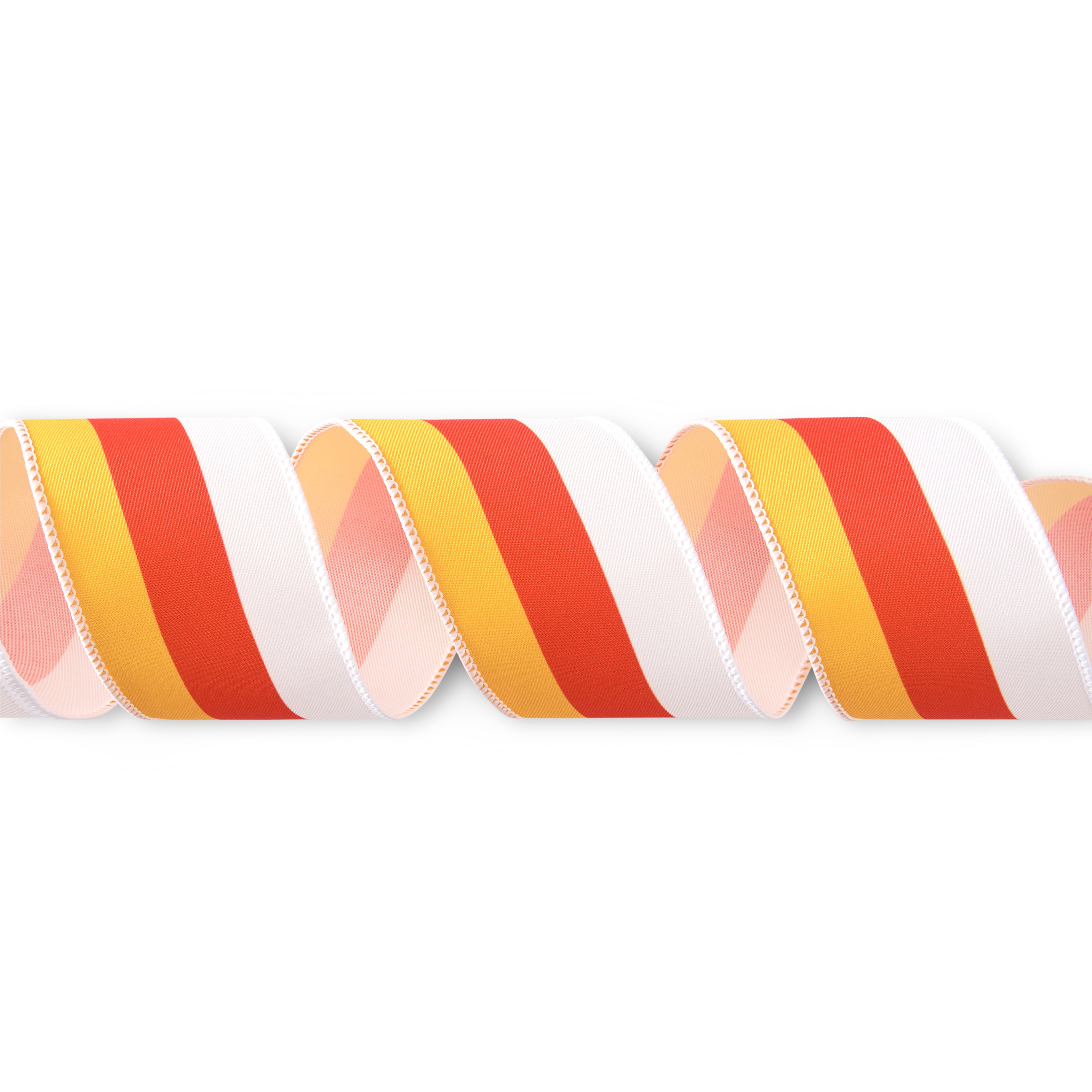Candy Corn Wired Ribbon - Candy Corn - 50 Yards - #40 - Case of 6 – 46 & Spruce | Wholesale ...