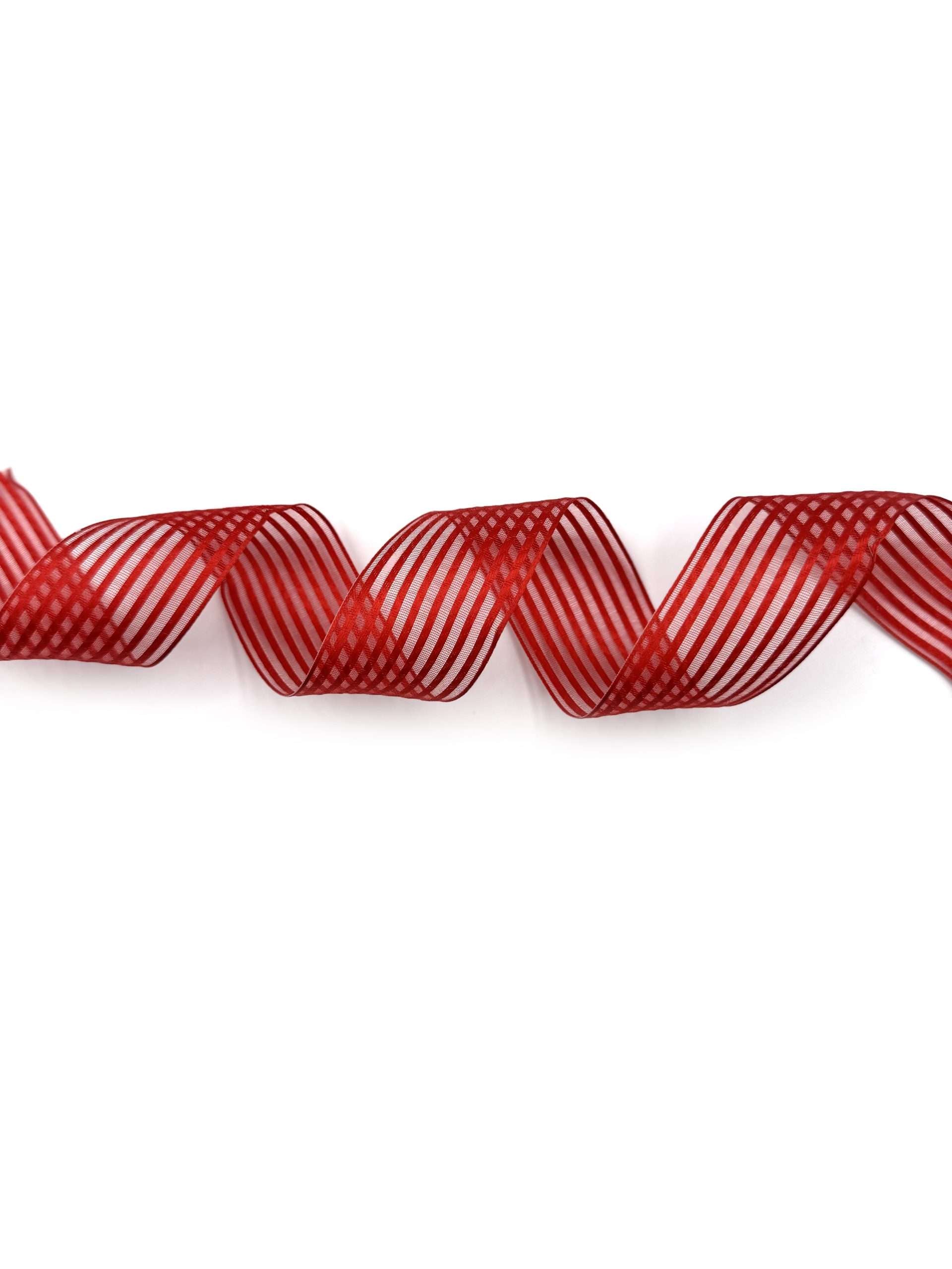 Wired Sheer Stripe Ribbon – 46 & Spruce | Wholesale Supply House