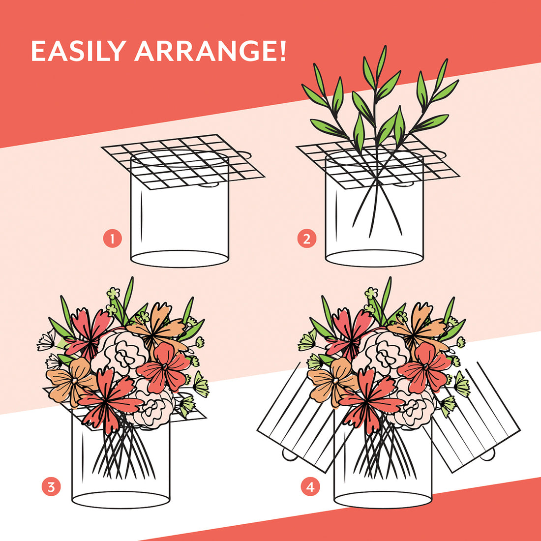 DIY Floral Grid – 46 & Spruce | Wholesale Supply House